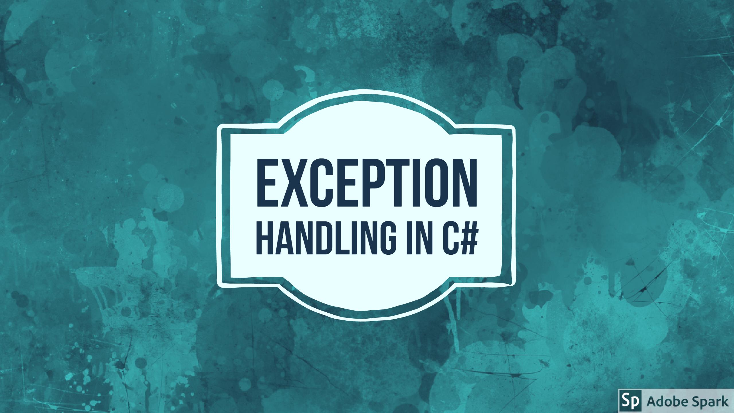 Introduction Exception Handling In C
