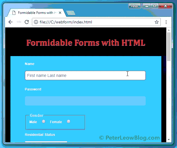 Formidable Forms With Html 1819